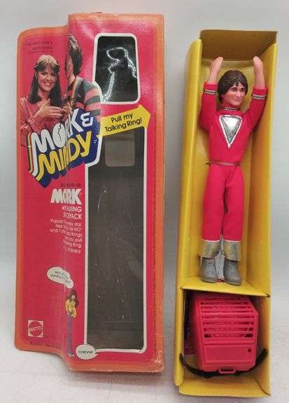 (F) Vintage Mork & Mindy Doll 9" Tall - Kraft Auction Service, LLC