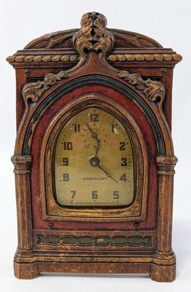 Antique Lux Symphony Alarm Clock - Kraft Auction Service, LLC