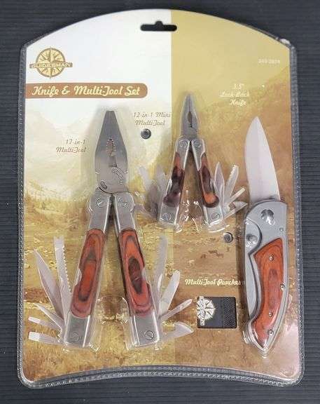 (T) Guidesman Knife & Multi-Tool Set. - Kraft Auction Service, LLC