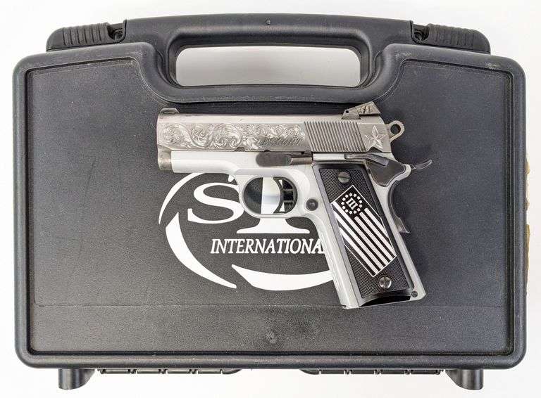STI Escort .45 ACP Semi Auto Pistol w/ Case - Kraft Auction Service, LLC