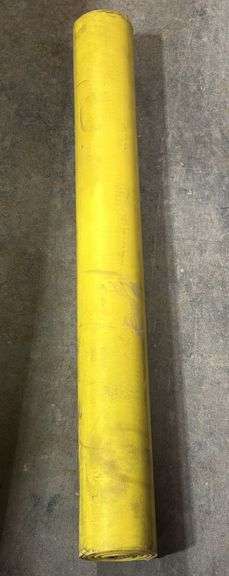 Yellow Rubber Lining Roll - Kraft Auction Service, LLC