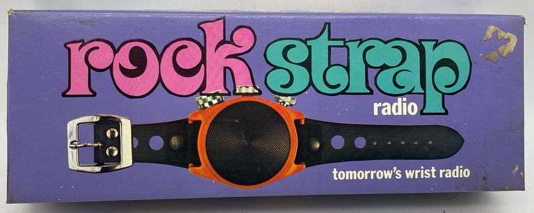 (F) Vintage Rock Strap Radio - Kraft Auction Service, LLC