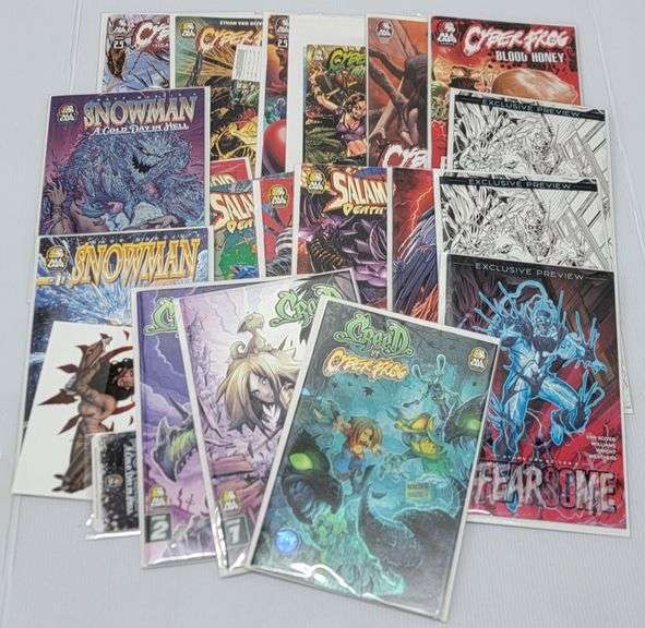 (V) All Caps 22 Comic Book Collection. - Kraft Auction Service, LLC