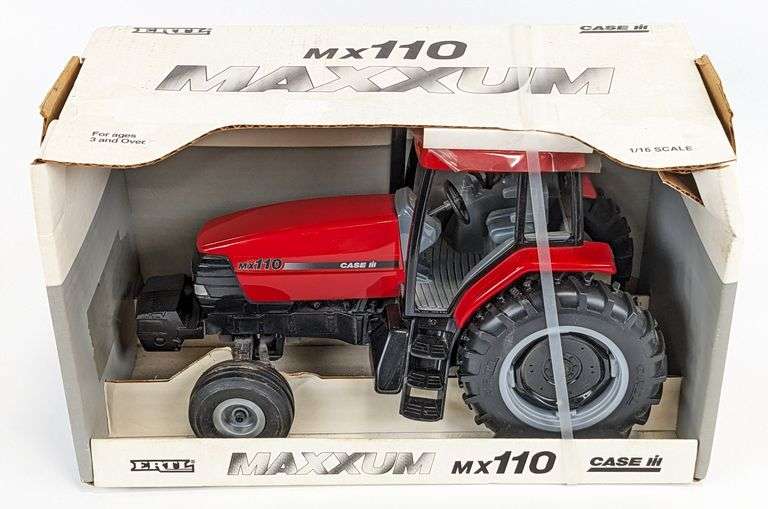 1/16 Ertl Case IH Maxxum MX110 Tractor - Kraft Auction Service, LLC