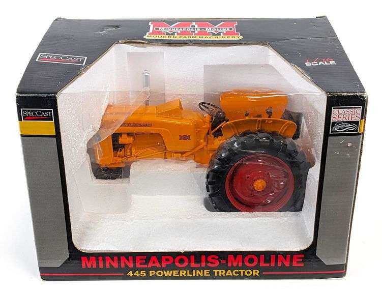1/16 SpecCast Minneapolis-Moline 445 Powerline Tractor - Kraft Auction ...