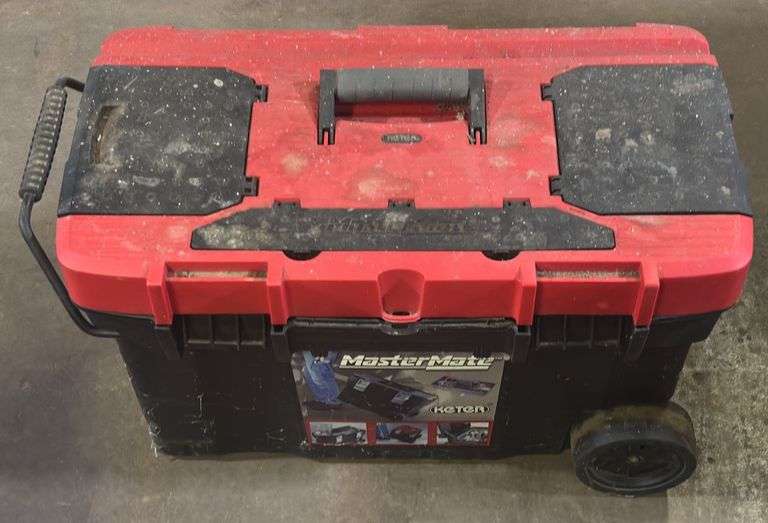 (F) Mastermate Tool Box with tools - Kraft Auction Service, LLC