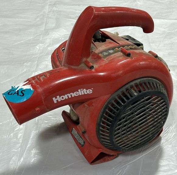 (CU) Homelite 26cc Gas 2-Cycle Handheld Blower - Kraft Auction Service, LLC