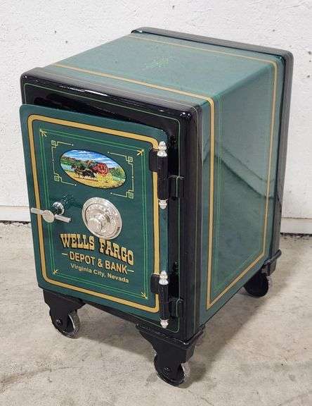 Restored Antique Wells Fargo Custom Floor Safe - Kraft Auction Service, LLC