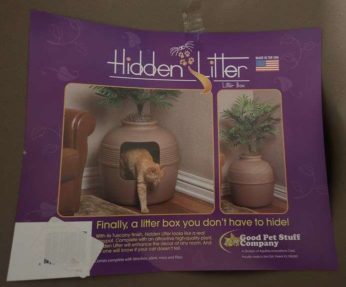 (R) Flower Pot / Litter Box - Kraft Auction Service, LLC