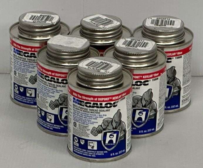 (ZZ) Hercules MegaLoc Multi-Purpose Thread Sealant - Kraft Auction ...