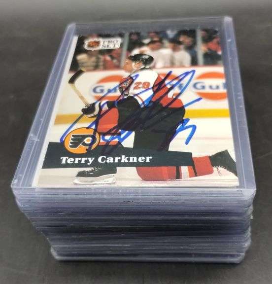 (J) Hockey autograph cards 25 total JSA authentication - Kraft Auction ...