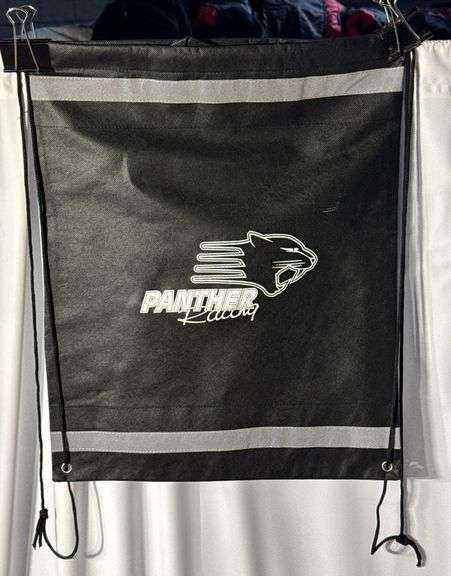 (J) 40 Racing Indy Black Panther Racing Tote Bags 19x15 - Kraft Auction ...