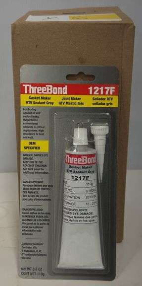 Three Bond Gasket Joint Maker (RTV Sealant Gray) - Kraft Auction ...