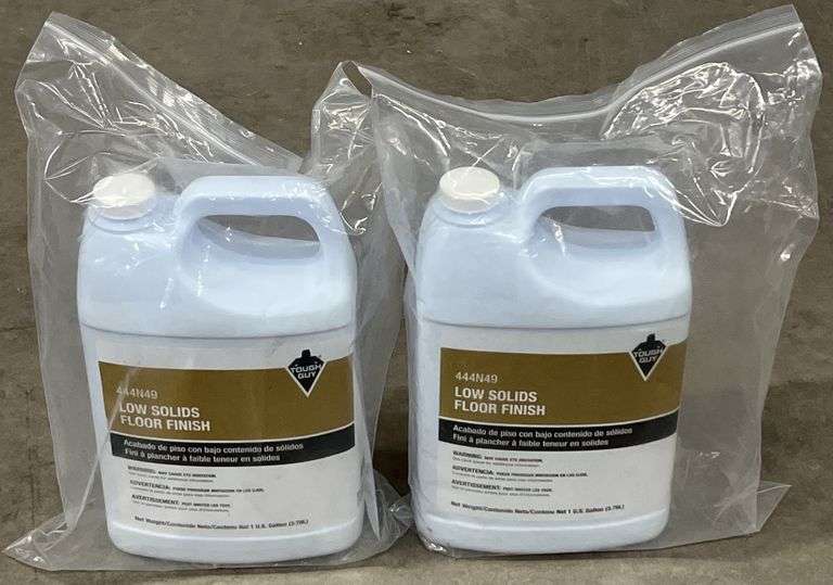 (ZZ) Tough Guy Low Solids Floor Finish, Product No. 444N49. - Kraft ...