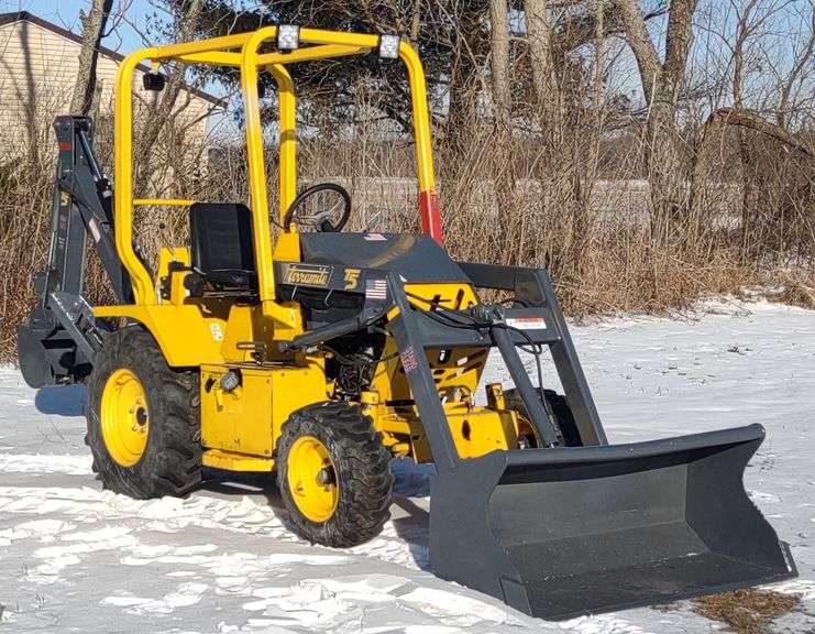 (FF) Terramite T5 Compact Tractor Loader Backhoe - Kraft Auction ...