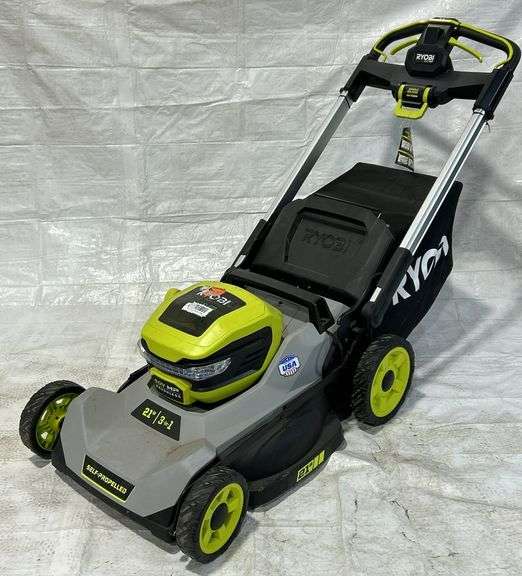 (CU) Ryobi 40V HP 21" 3-in-1 Self Propelled Lawn Mower - Kraft Auction ...