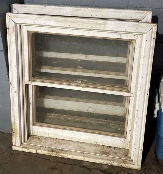 (F) 2 Windows 32” x 6” x 34 1/2” - Kraft Auction Service, LLC