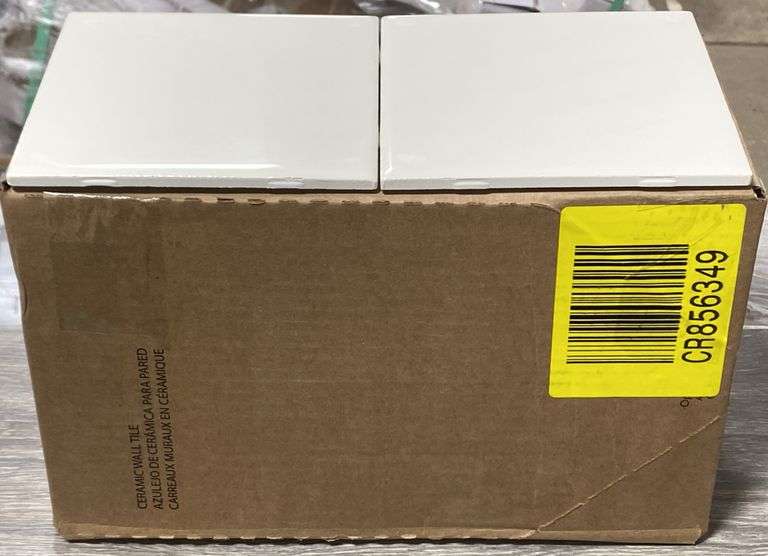 (CW) MATTE BISCUIT 6"x6" Ceramic Wall Tile - Kraft Auction Service, LLC