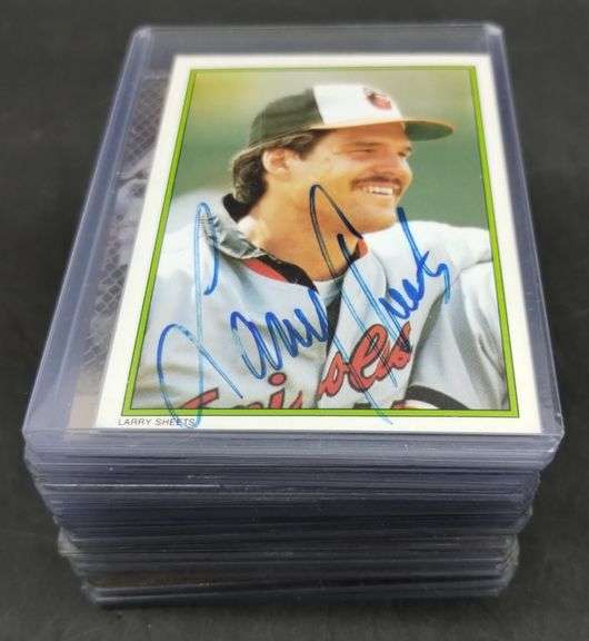 (J) Baseball autograph cards 25 total JSA authentication - Kraft ...
