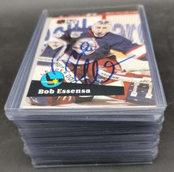 (J) Hockey autograph cards 25 total JSA authentication - Kraft Auction ...