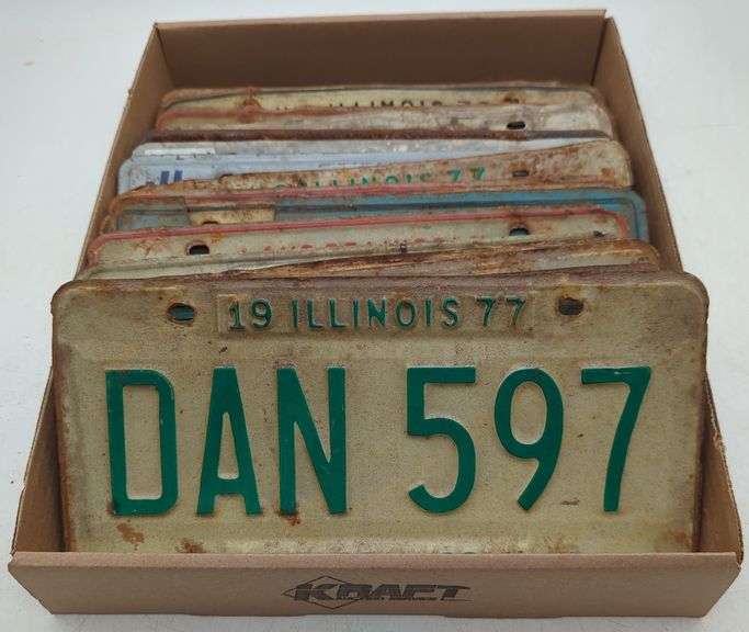 (GH) License Plates. - Kraft Auction Service, LLC