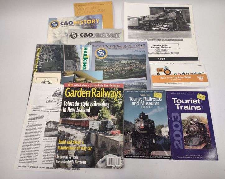 C&O History Railroad Magazines, Guide To Tourist Railroads And Museums ...
