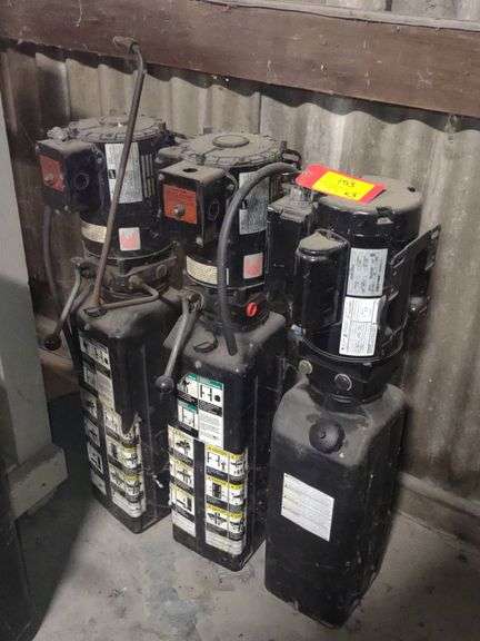 SPX Stone Hydraulic Power Unit (Model AB-1287) & Doerr Hydraulic Power ...