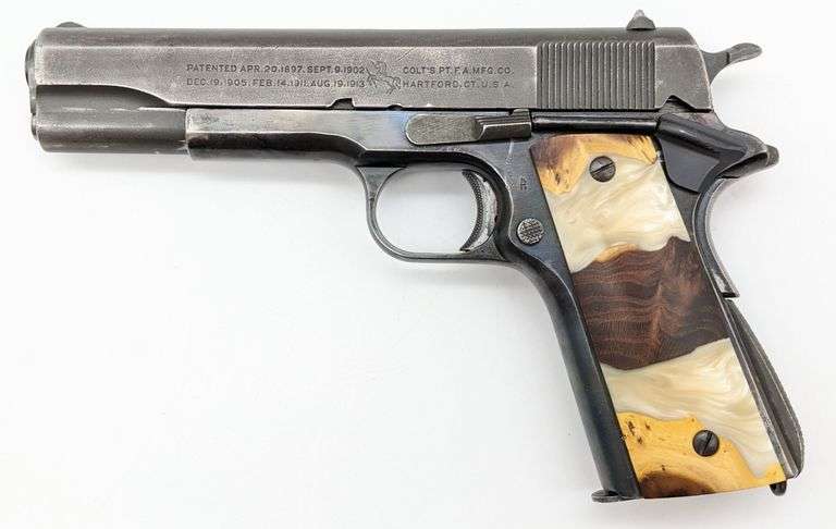 Colt M1911 US Army .45 ACP Semi Auto Pistol - Kraft Auction Service, LLC