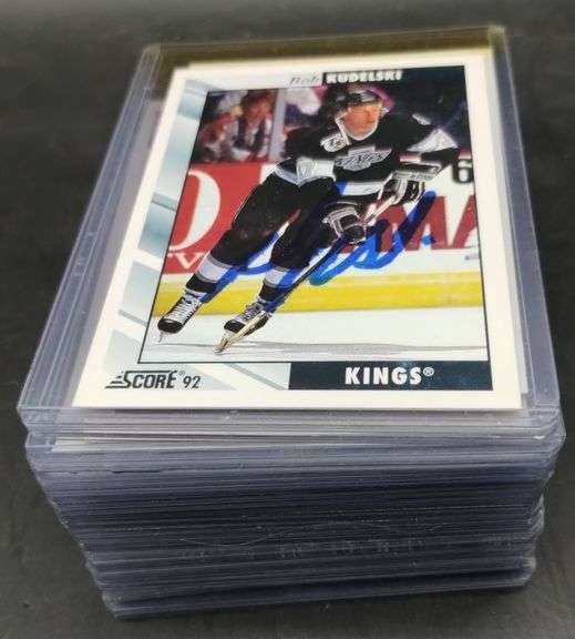 (J) Hockey autograph cards 25 total JSA authentication - Kraft Auction ...