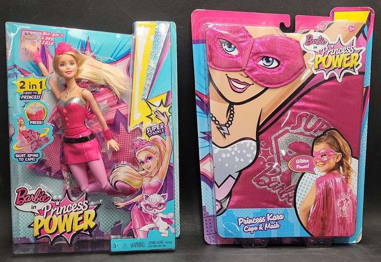 (S) Barbie Princess Power Series 12" Doll With Princess Kara Cape And ...