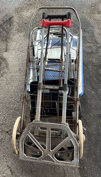 (F) luggage carts, and flat cart - Kraft Auction Service, LLC