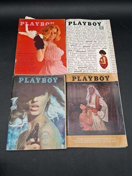 (X) Playboy Magazines from 1960s - Kraft Auction Service, LLC