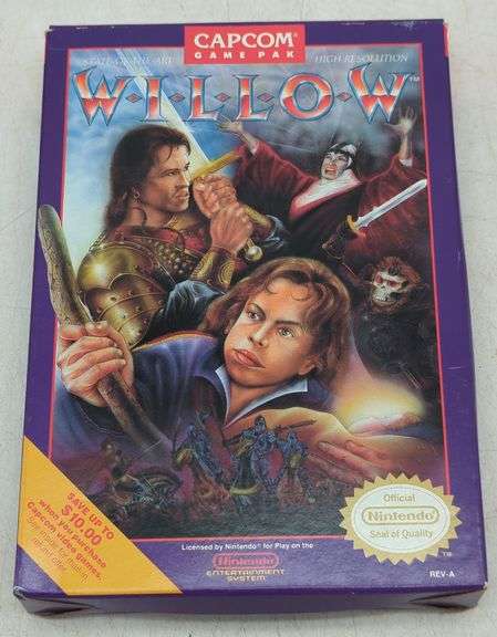 (HI) Boxed Nintendo Capcom Game Pack. (Willo ). Includes instruction ...