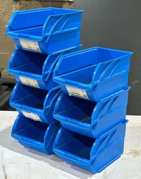 ZAG Stackable Storage Bins - Kraft Auction Service, LLC