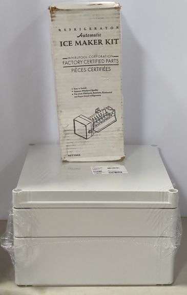 Junction Box and Refrigerator Automatic Ice Maker Kit - Kraft Auction ...