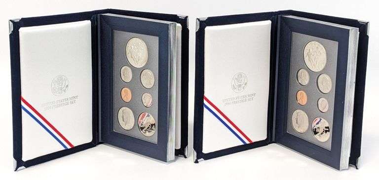 (2) 1994 U.S. Mint Prestige Proof Sets - Kraft Auction Service, LLC