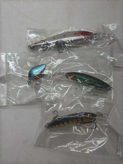 12 Lake River Fishing Lures - Kraft Auction Service, LLC