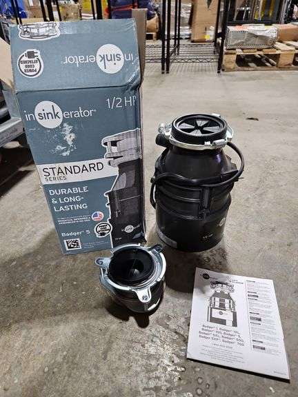 Insinkerator- Food Waste Disposer. - Kraft Auction Service, LLC