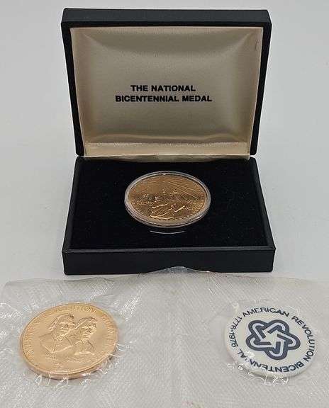 The National Bicentennial Medal And American Revolution Bicentennial ...