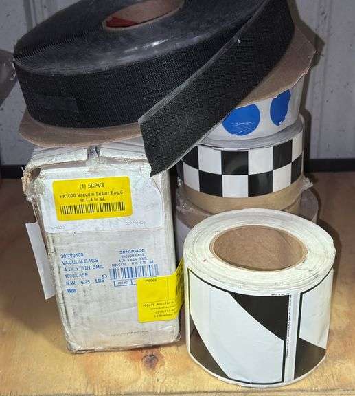 Various Hazard Stickers - Kraft Auction Service, LLC