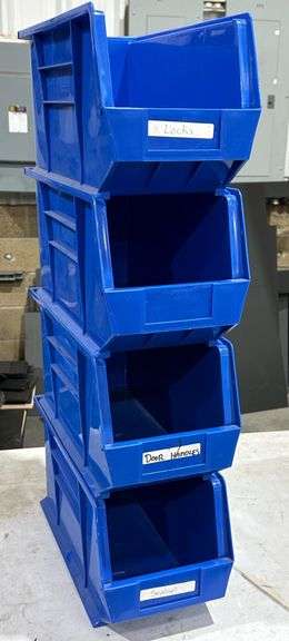 Global Industrial Stackable Storage Bins - Kraft Auction Service, LLC