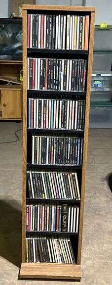 (F) CD Tower and CDS 45 inches tall - Kraft Auction Service, LLC