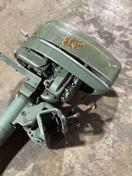 (F) Elgin Boat Motor Model 5753731 - Kraft Auction Service, LLC