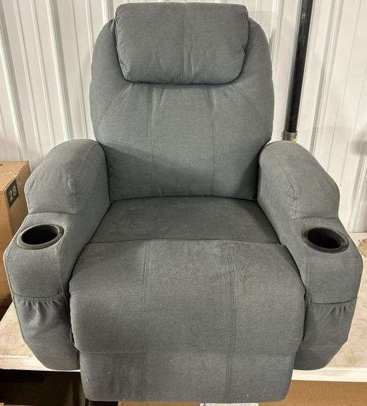 (CY) Focus Furniture Swivel Glider Reclining Rocking Chair - Kraft ...