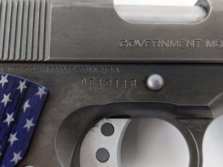 Custom Colt Delta Elite 1911 10mm Semi Auto Pistol w/ Box - Kraft ...