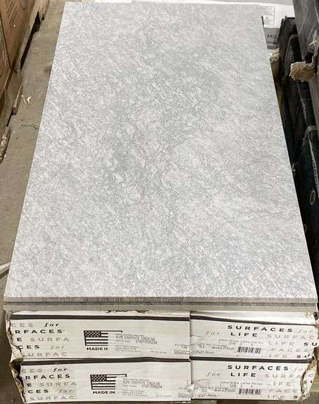 (CW) Corso Italia ALPE GRAPHITE 12"x24" Quartzite Stone Look Porcelain ...