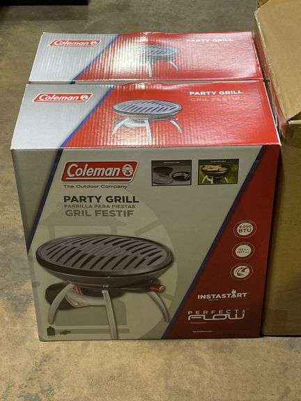 (OP) 4 Coleman Party Grills - Kraft Auction Service, LLC
