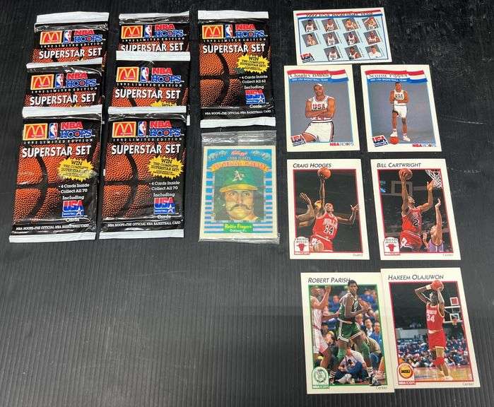 7 Packs McDonald’s NBA Hoops 1992 Limited Edition Superstar Set, 7 NBA ...