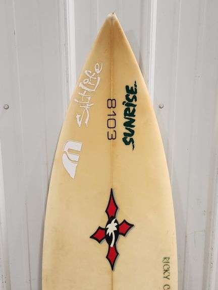 Vintage R&D Surf Co. Ricky Carroll Surfboard - Kraft Auction Service, LLC