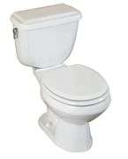 Briggs The Conserver Dual Flush 2 Pc. Toilet - Kraft Auction Service, LLC
